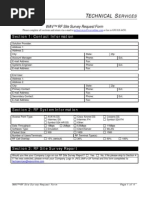 Technical Site Survey Report Template | PDF | Electronics | Electrical ...
