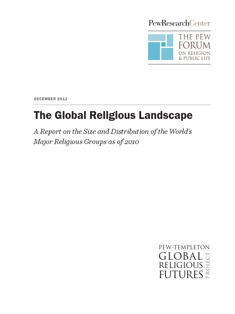 The Global Religious Landscape | PDF