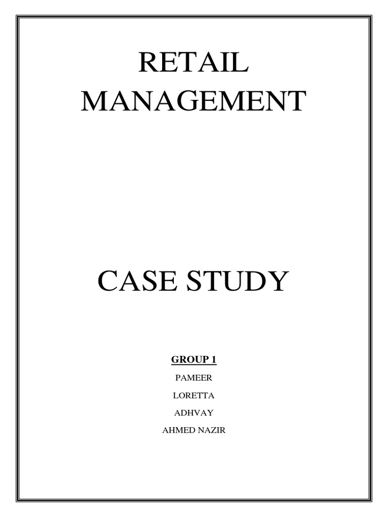 Case Retail | PDF | Workweek And Weekend | Retail