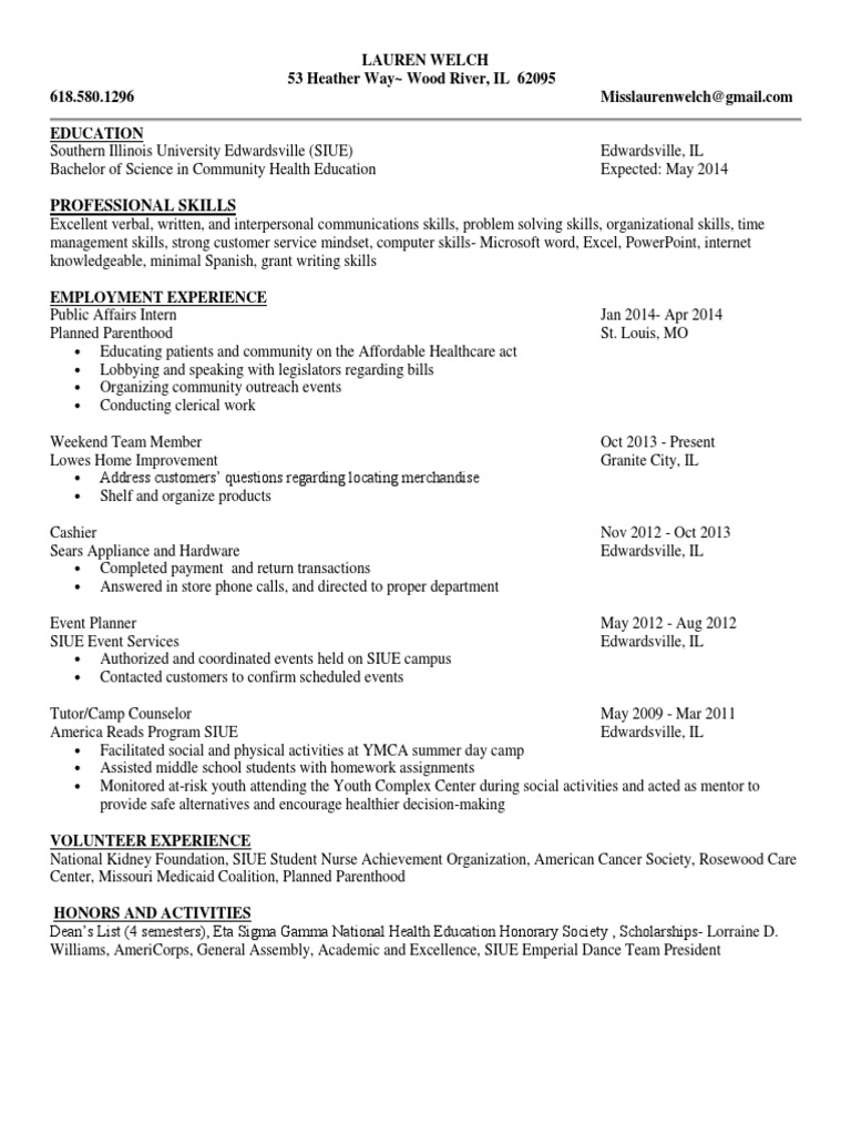 General Resume | PDF | Career & Growth