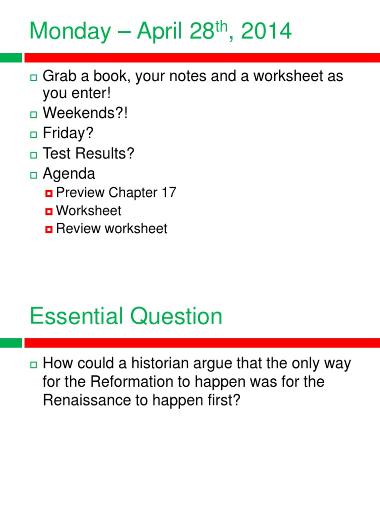 Chapter 17 Section 1 Pdf Renaissance Humanism