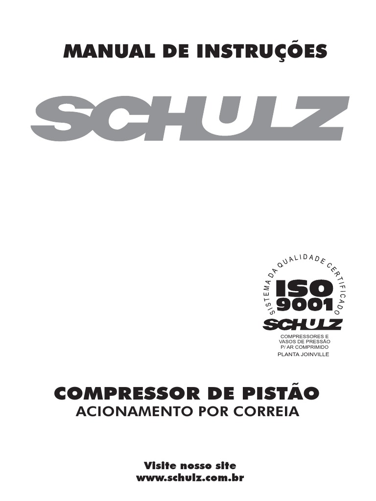 Manual MSV 20max-250 | PDF | Óleo de motor | Reservatório de petróleo