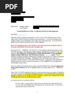 Sample Qualified Written Request Letter | PDF | Real Estate Law | Loans