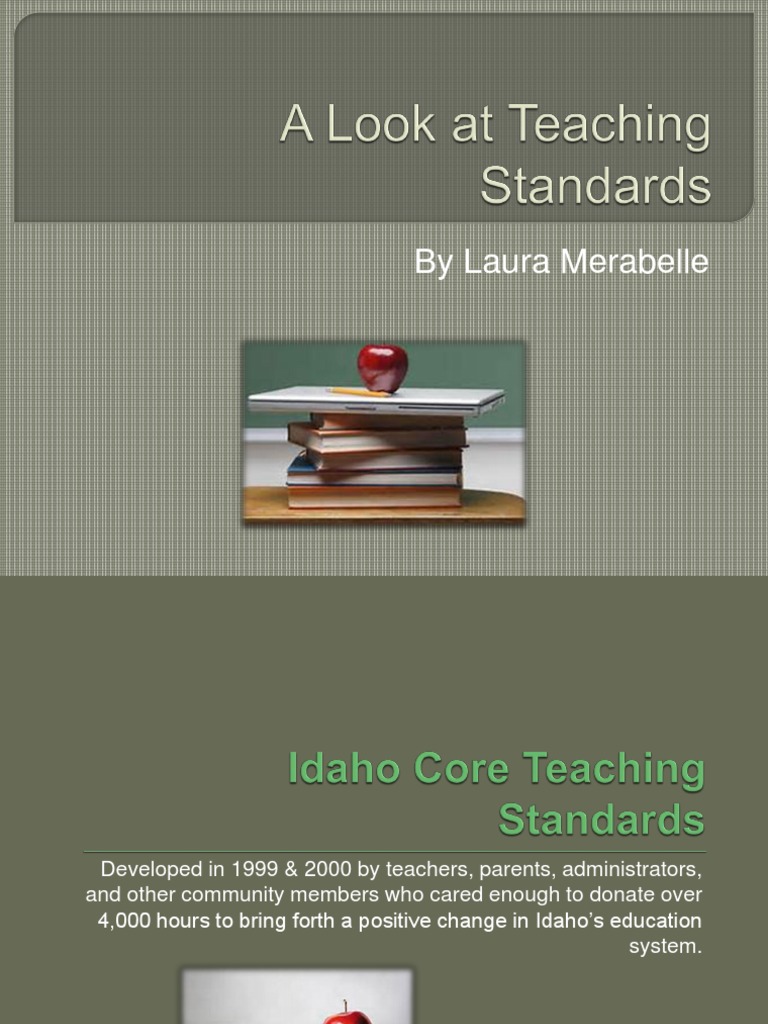 A Look at Teaching Standards | PDF