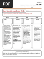 STAD Model for Cooperative Learning | PDF | Educational Assessment ...