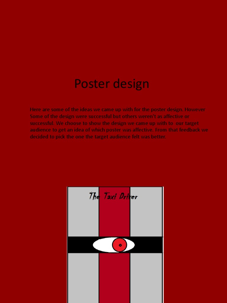 Poster Design | PDF | Career & Growth