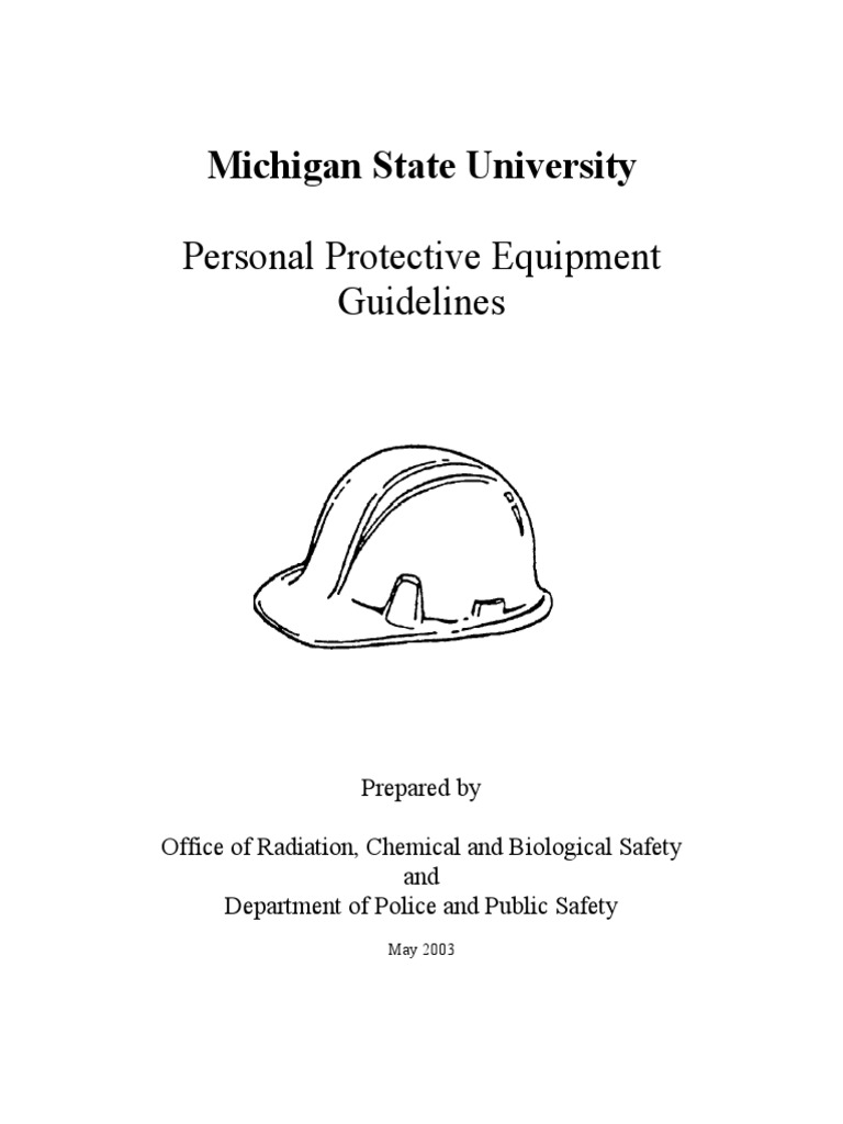 EPP Manual | PDF | Personal Protective Equipment | Welding