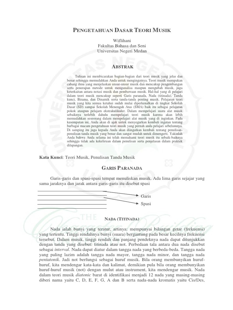 Teori Musik | PDF
