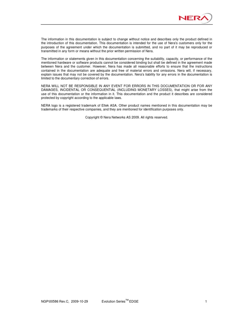 Evolution Series EDGE Technical Description Rev C - Letter | PDF ...