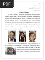 The Pursuit of Happyness Worksheet | PDF | Human Nature | Psychological ...