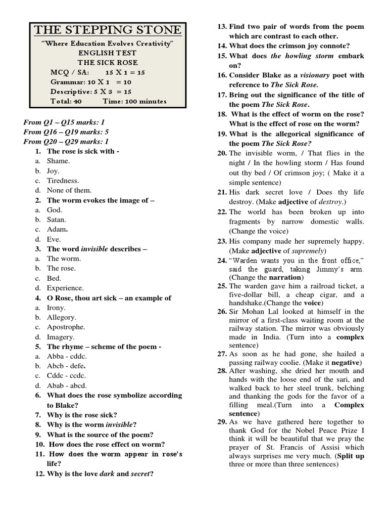 Batch 3 | PDF | Poetry