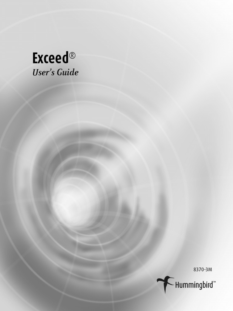 Exceed | PDF | Installation (Computer Programs) | Microsoft Windows