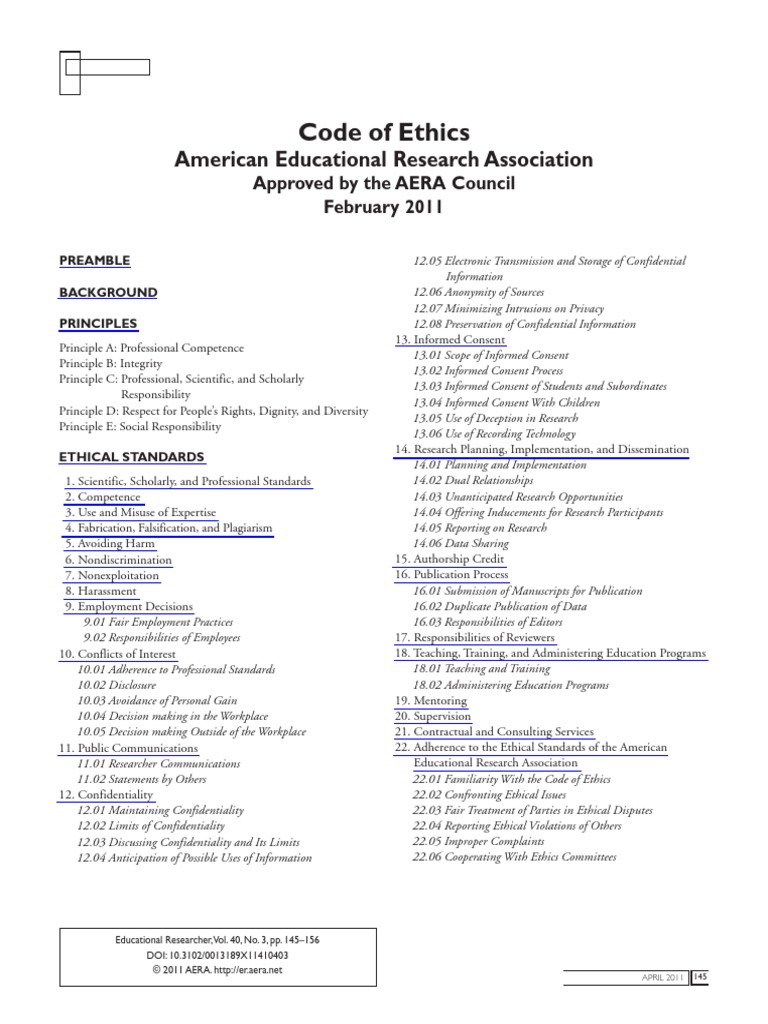 Code of Ethics | PDF | Informed Consent | Confidentiality