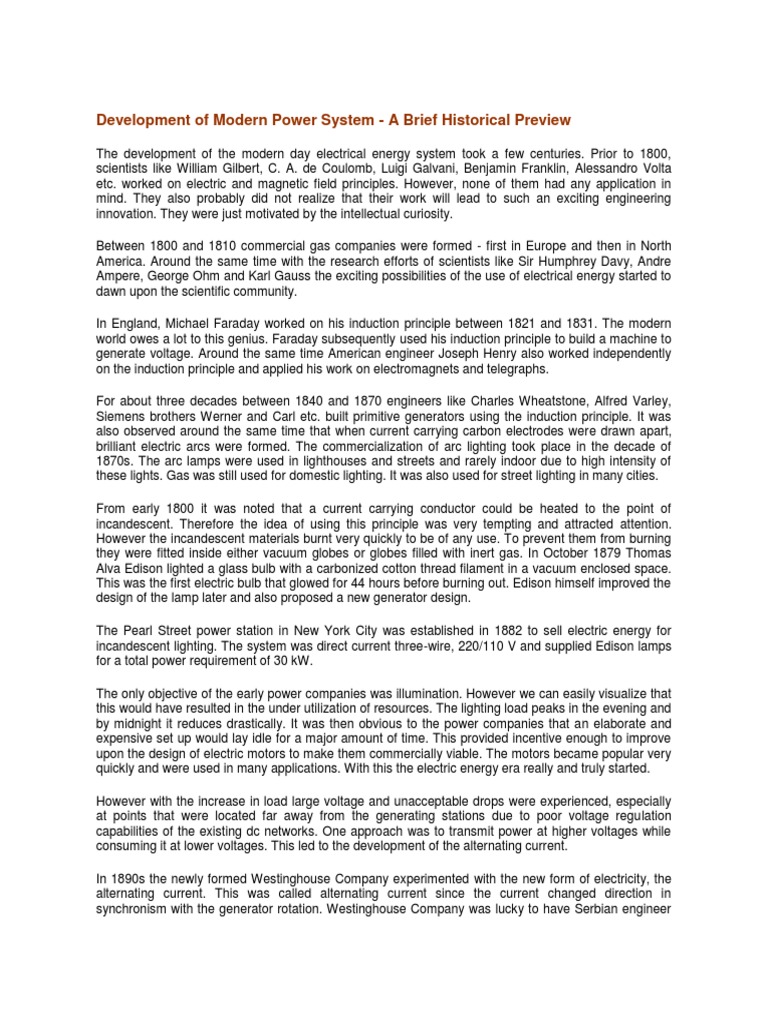 Modelling of Power System Component PDF | PDF | Electric Power ...