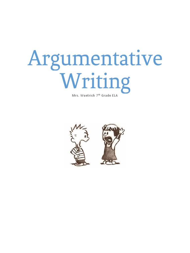 Argumentative Writing Assignment | PDF | Integrity | Argument