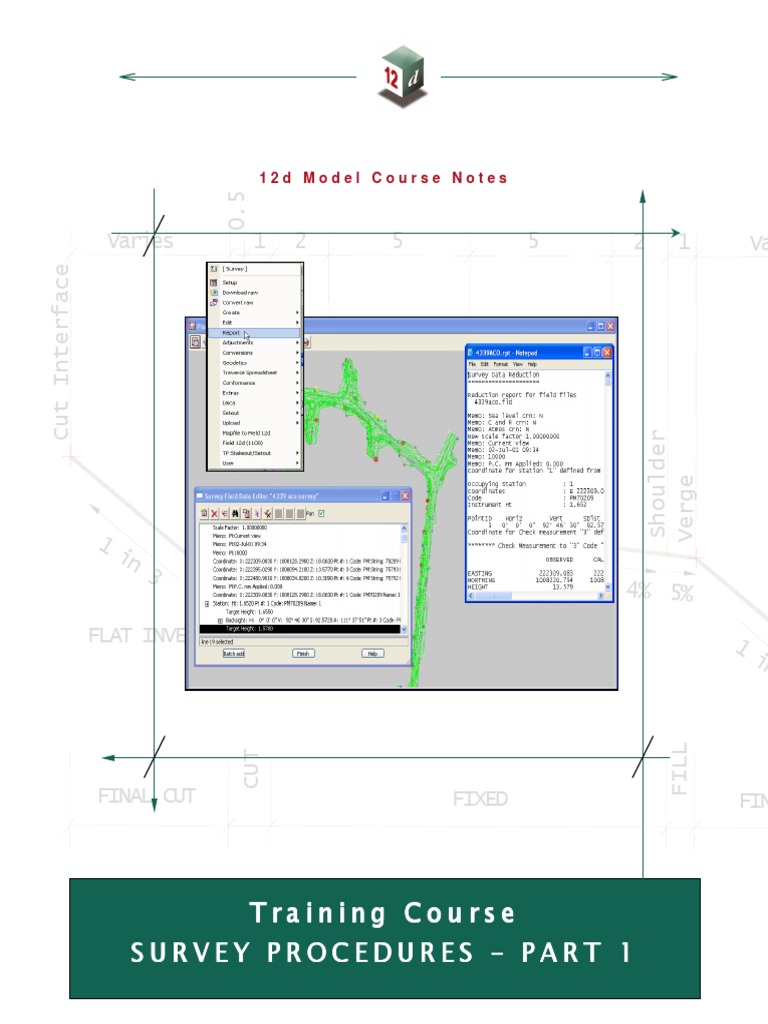 12d-2S1 Survey Procedures Part 1 | PDF | Surveying | Raw Image Format