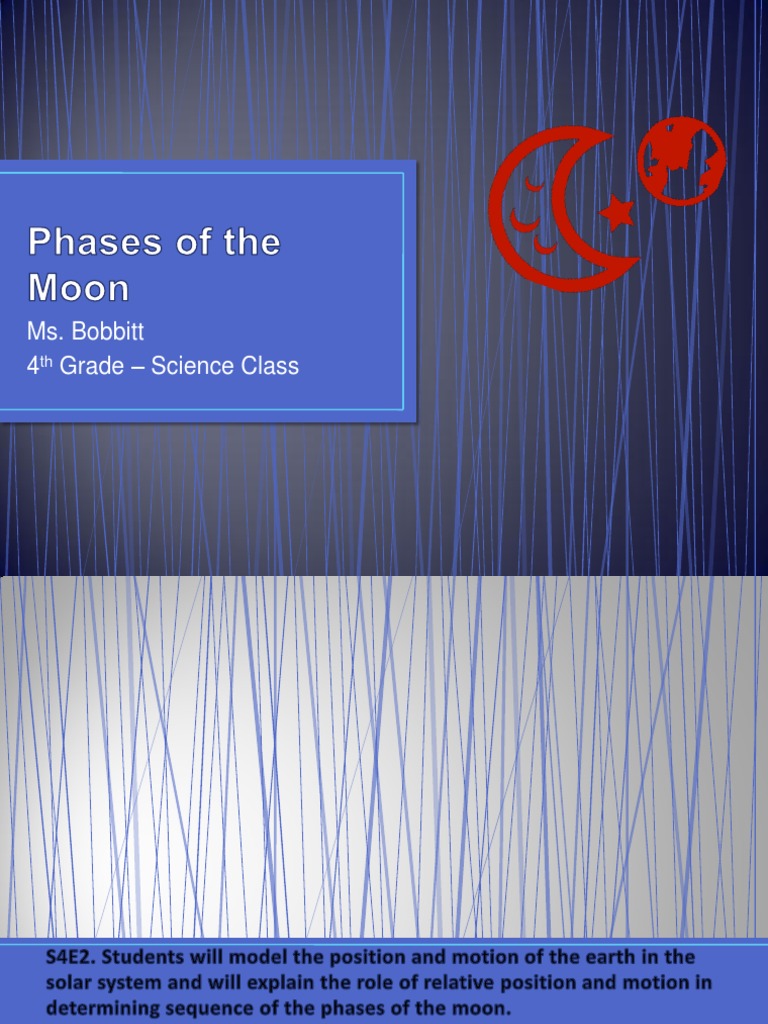 Phases of The Moon | PDF | Science & Mathematics