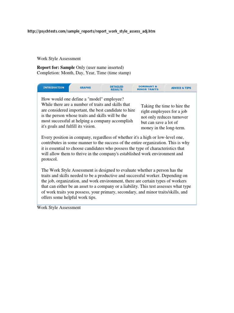 Work Style Insights for Employers | PDF | Leadership | Creativity