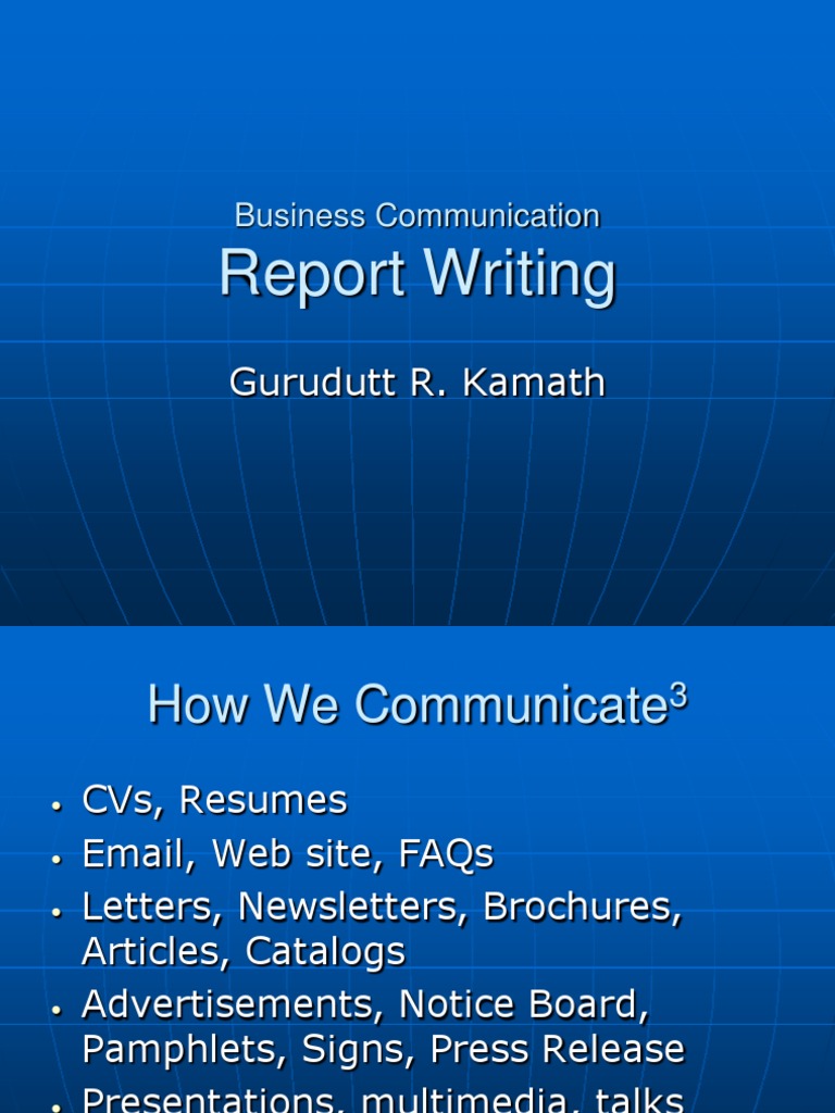 Report Writing Guide | PDF | Abstract (Summary) | Adobe Systems