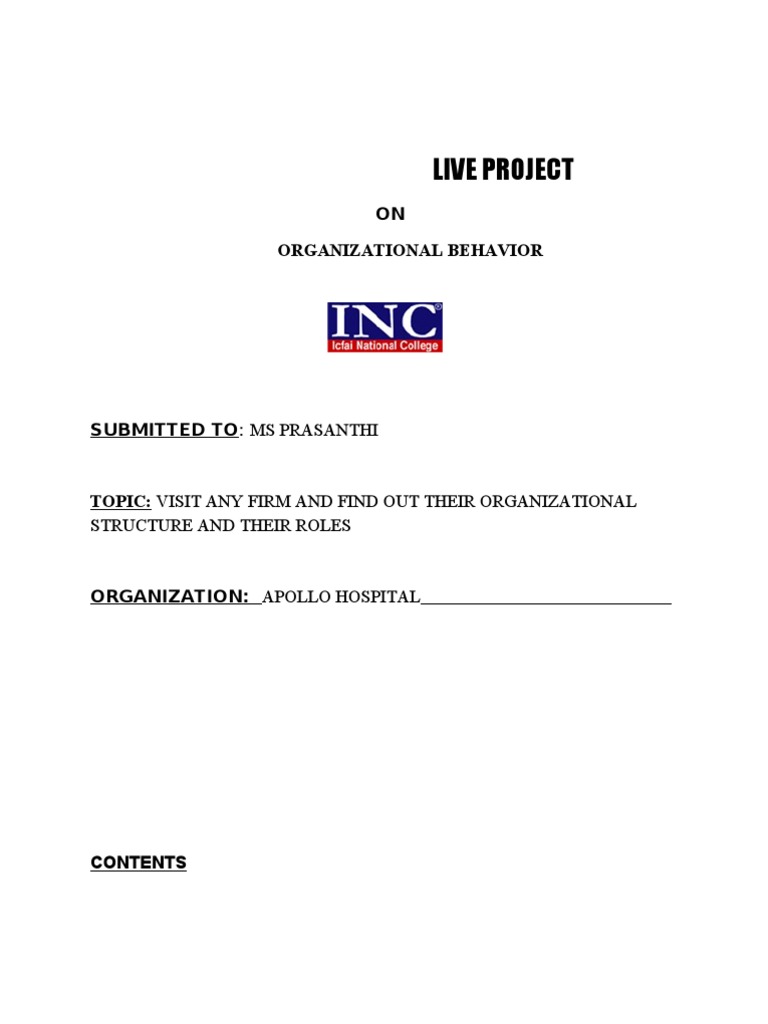 Organizational Structure - Apollo | PDF | Organizational Structure ...