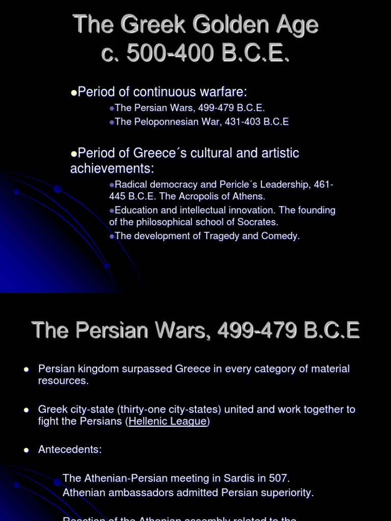 The Greek Golden Age | PDF | Socrates | Ancient Greece