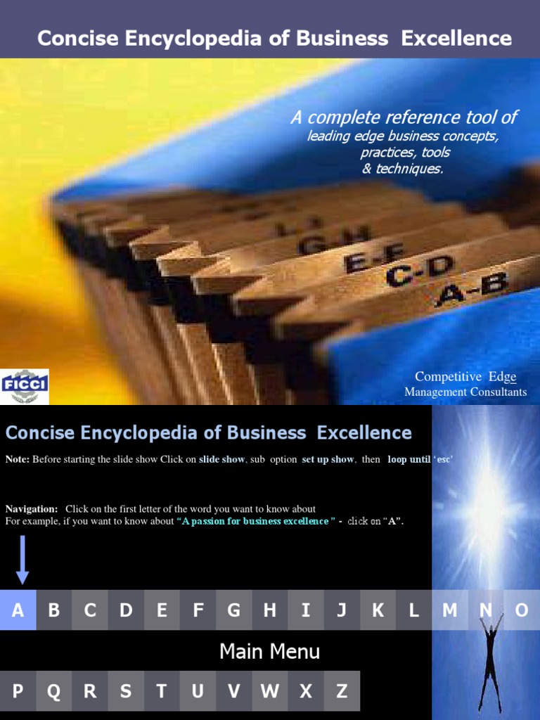 Encyclopedia of Business Excellence | PDF | Business Process ...