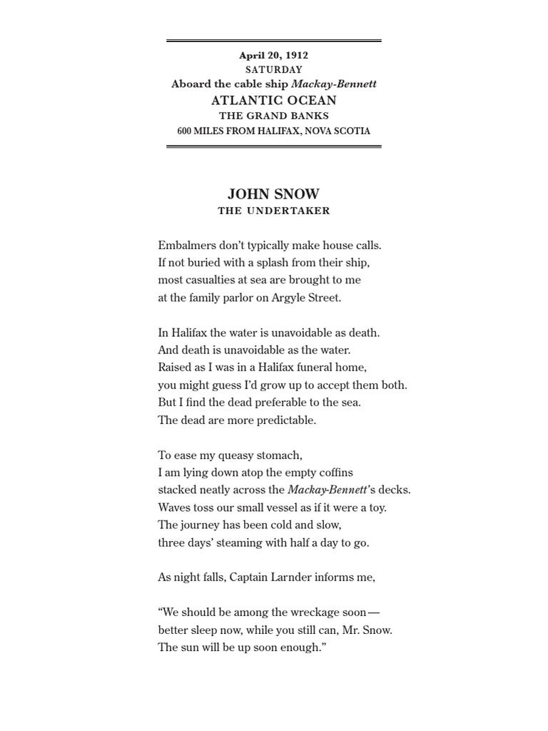 The Watch That Ends The Night Chapter Sampler | PDF | Rms Titanic | Ships