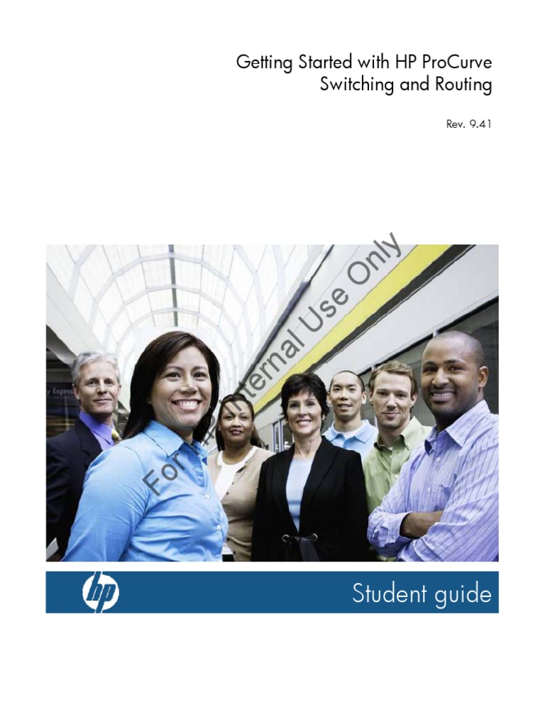 HP - Student Guide - Get Start W Switch and Route - v9.41 - ILT PDF ...
