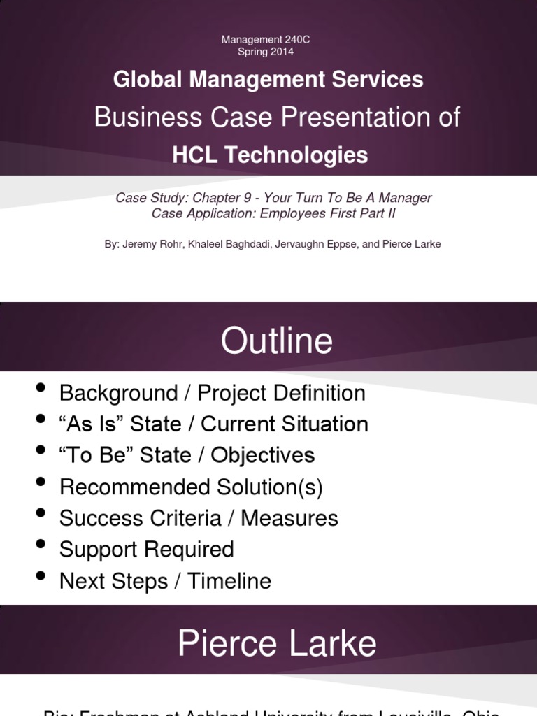 Business Case Presentation | PDF | Takeover | Mergers And Acquisitions