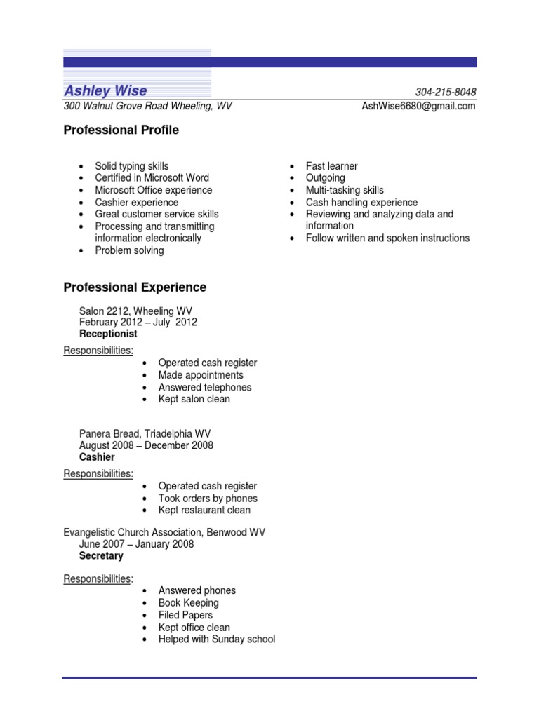 Resume For E-Port | PDF | Career & Growth | Business