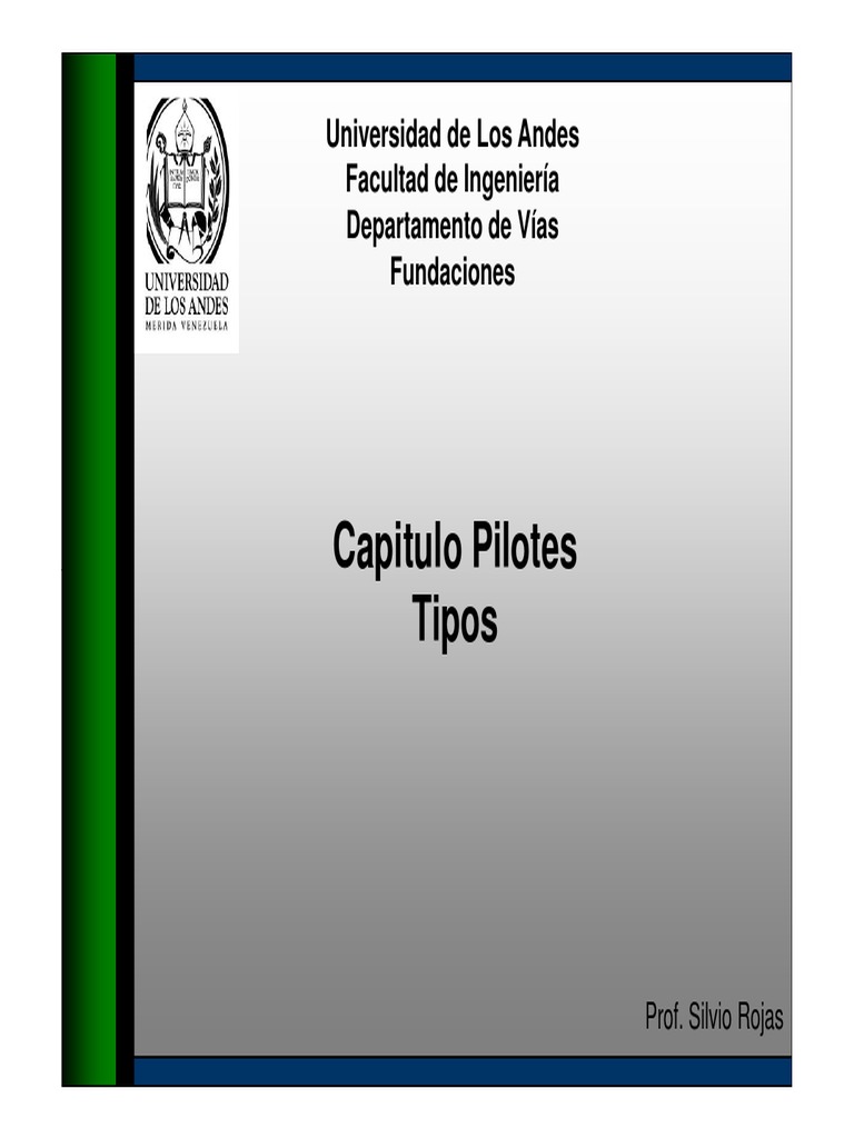 CapV TiposPilotes | PDF