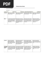 Editorial Cartoon Rubrics | PDF | Communication | Cartoon