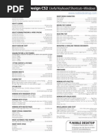 List of Useful Keyboard Shortcuts in Adobe InDesign | PDF | Computing ...