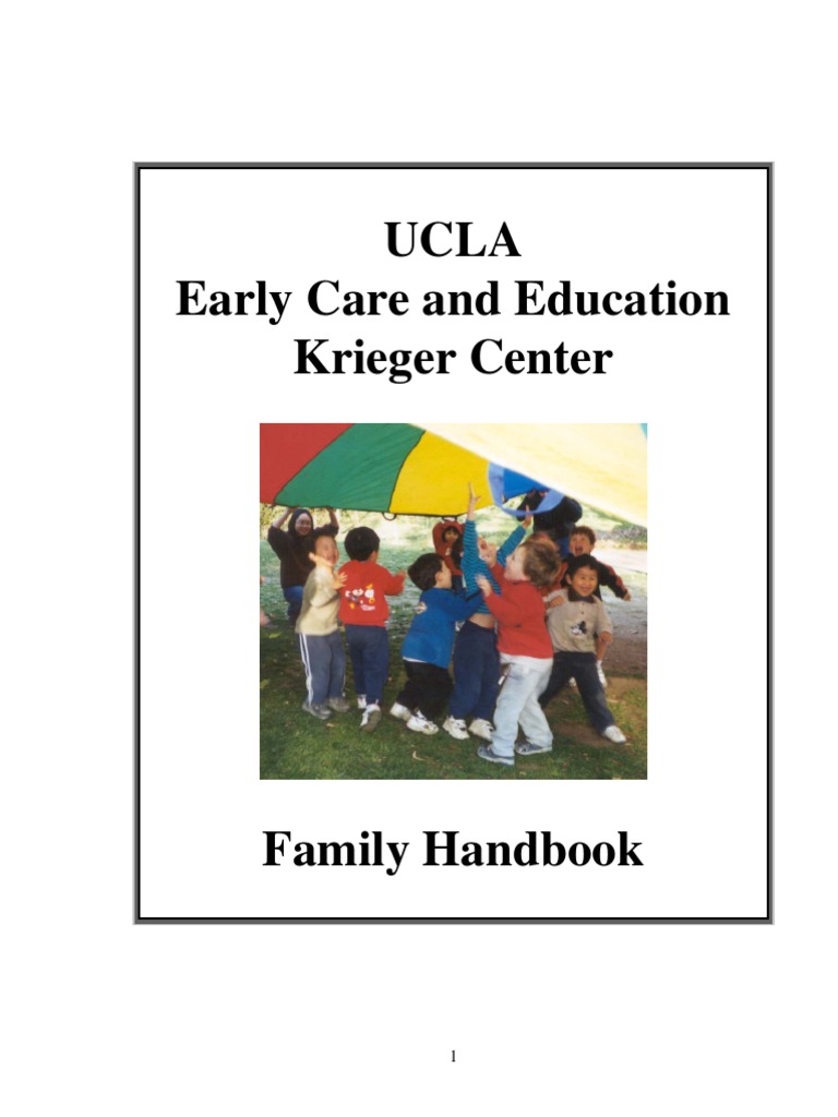 Krieger Family Handbook | PDF | Early Childhood Education ...