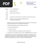 Naval Letter Format Guidelines | PDF | Military Units And Formations ...