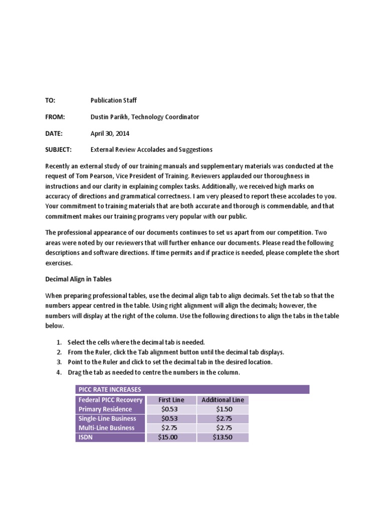 Memo | PDF | Tab (Gui) | Computing