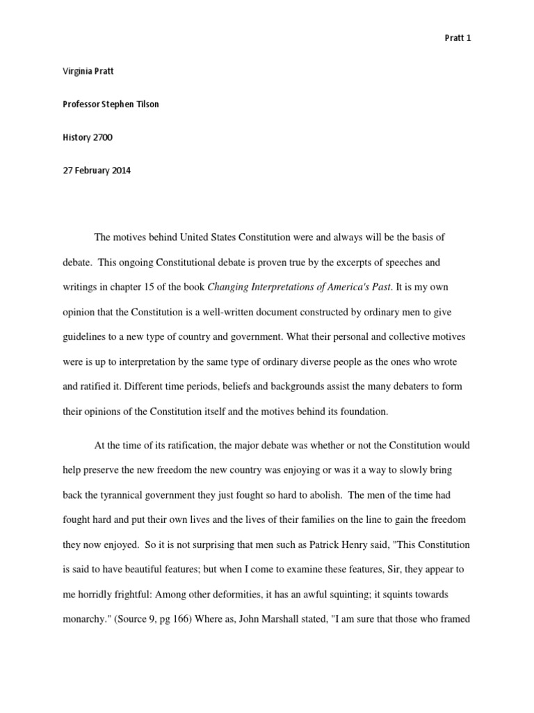 American Constitution Paper 2 | PDF | United States Constitution ...