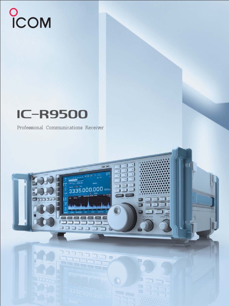 ICOM IC-R9500 Brochure | PDF