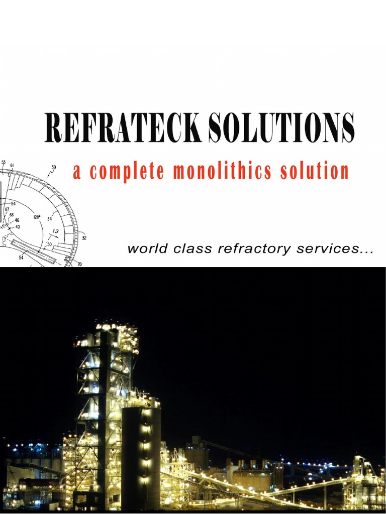 Refrateck | PDF | Kilogram | Refractory
