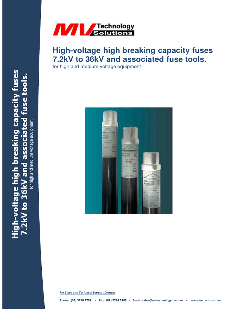 Fuses1 11 | PDF | Fuse (Electrical) | Transformer