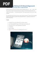 Wheel Alignment Specifications Guide | PDF | Wheel | Transportation ...
