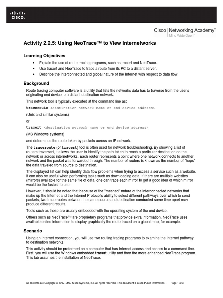 Lab - Activity CCNA Exploration 1 Chapt: 2.2.5 | PDF | Router ...