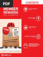 CIMB Rewards Catalogue 2024 Vouchers | PDF | Gift Card | Collecting