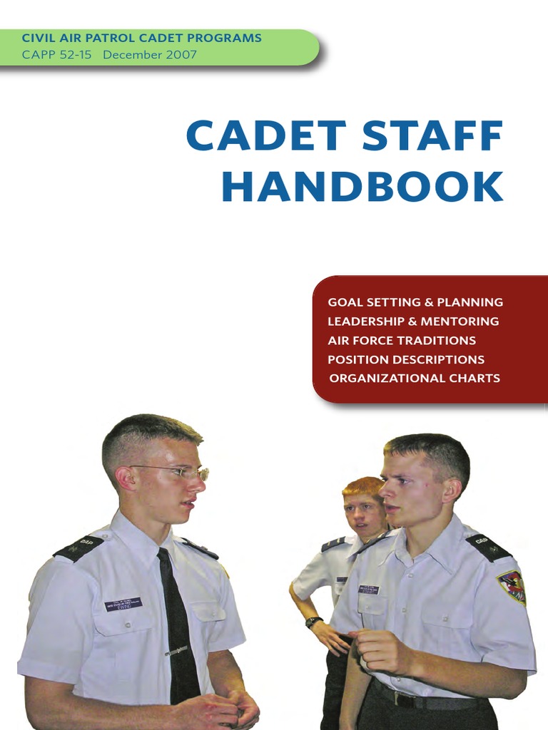 CAPP 52-15 Cadet Staff - 12/01/2007 | PDF | Civil Air Patrol | Leadership