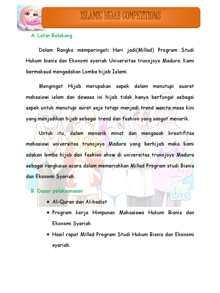 Proposal Hijab 2 | PDF