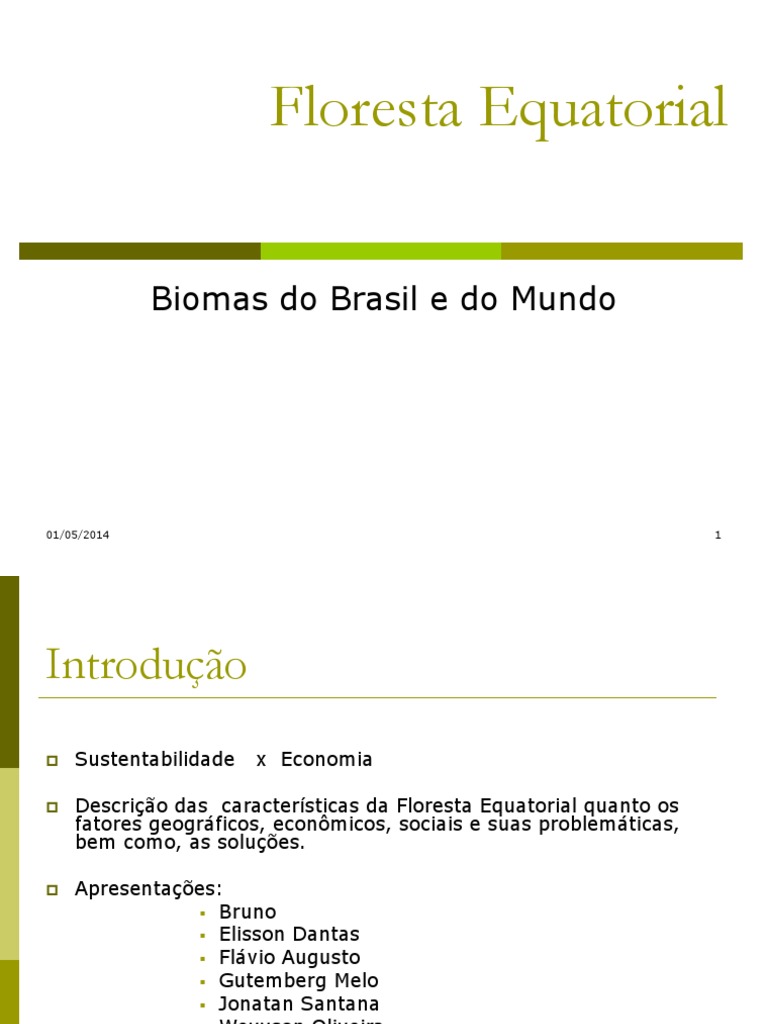 Floresta Equatorial | PDF | Floresta Amazônica | Solo