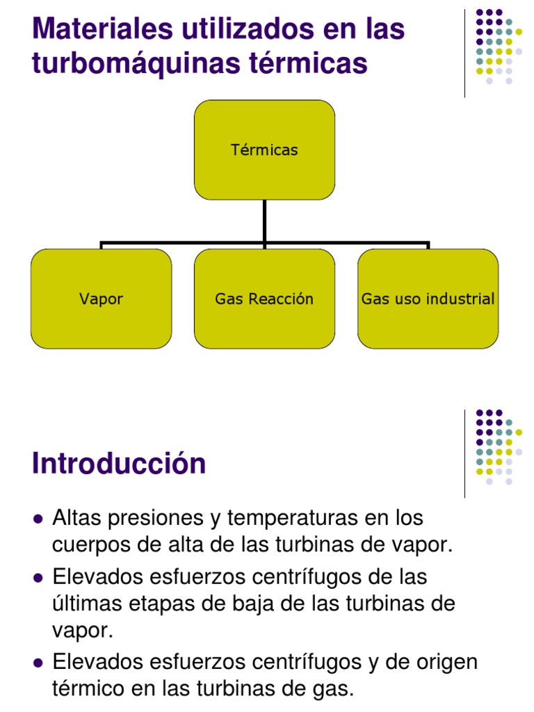 Materiales Utilizados en Las Turbomáquinas | PDF | Titanio | Cromo