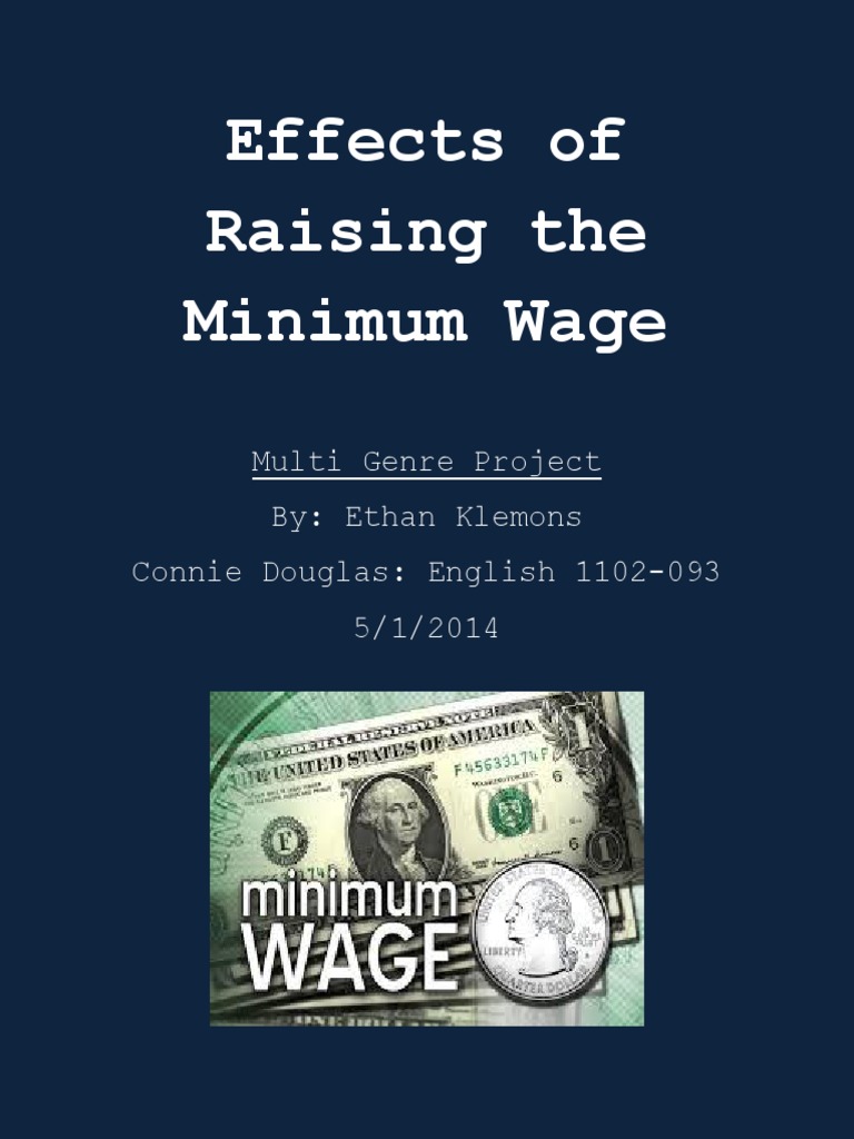 Pros and Cons of Minimum Wage Increase | PDF | Minimum Wage | Unemployment