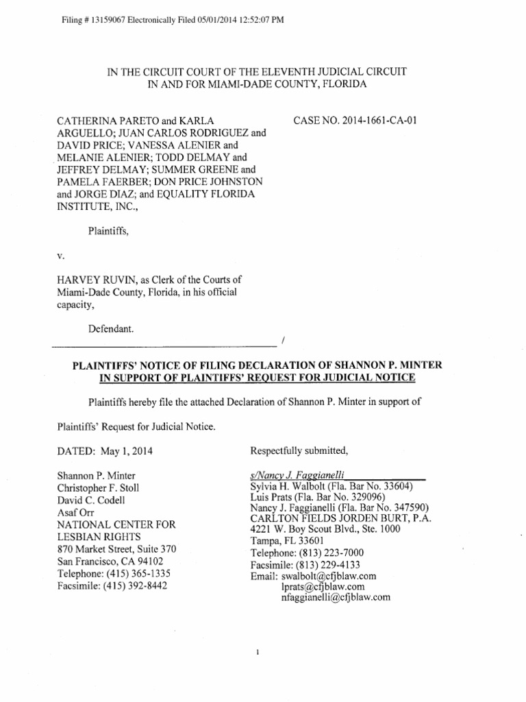 Notice of Filing | PDF
