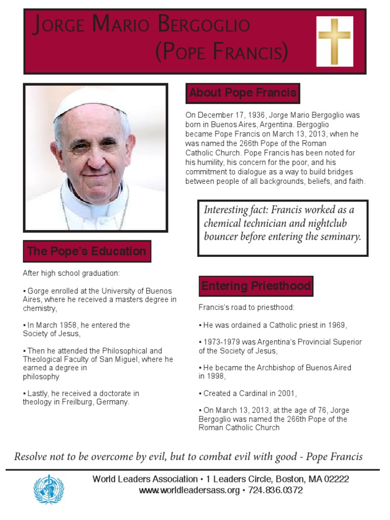 Fact Sheet On World Leader-1 | PDF